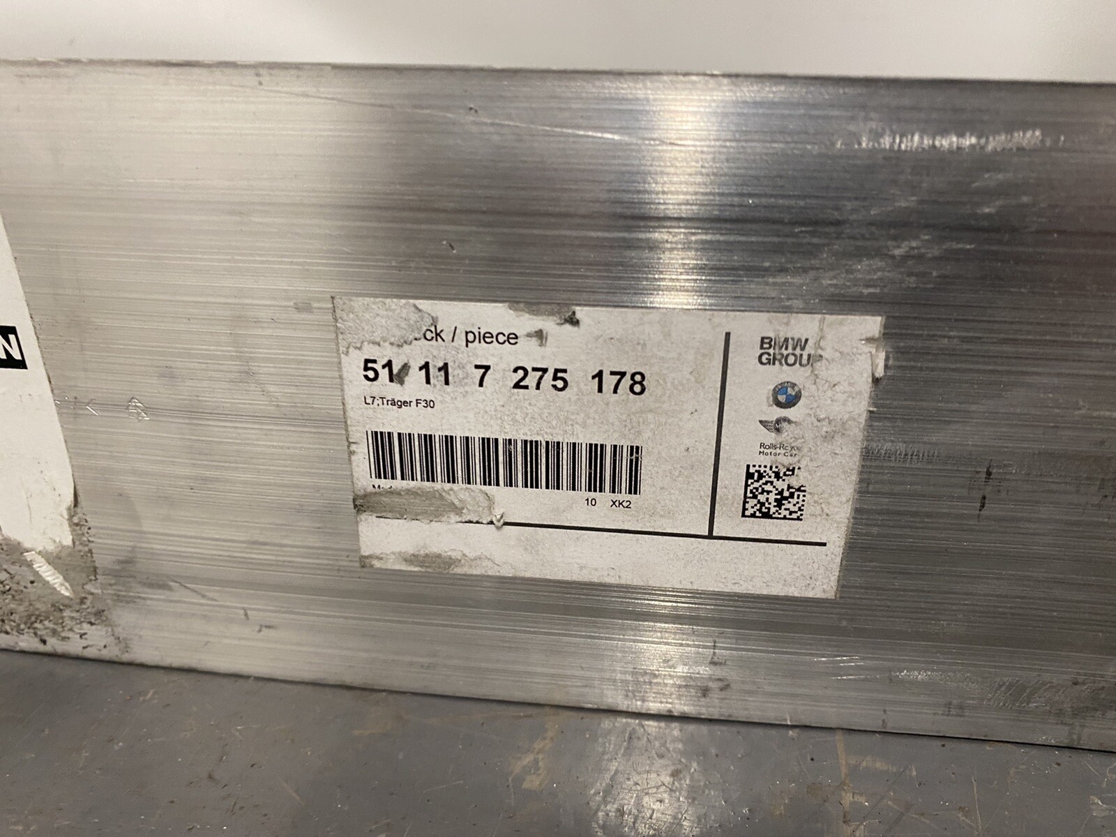 Bmw 3 Series F34 GT GRAN TURISMO Front Bumper Impact Reinforcer NEW ...