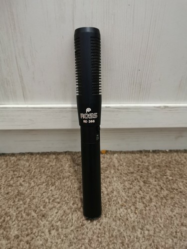 ROSS RE-366 AUDIO RECORDING VIDEO BROADCAST ELECTRET CONDENSER ...