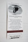 Bosun the Wonder Dog Advertising 30 Strike Matchbook Cover | eBay