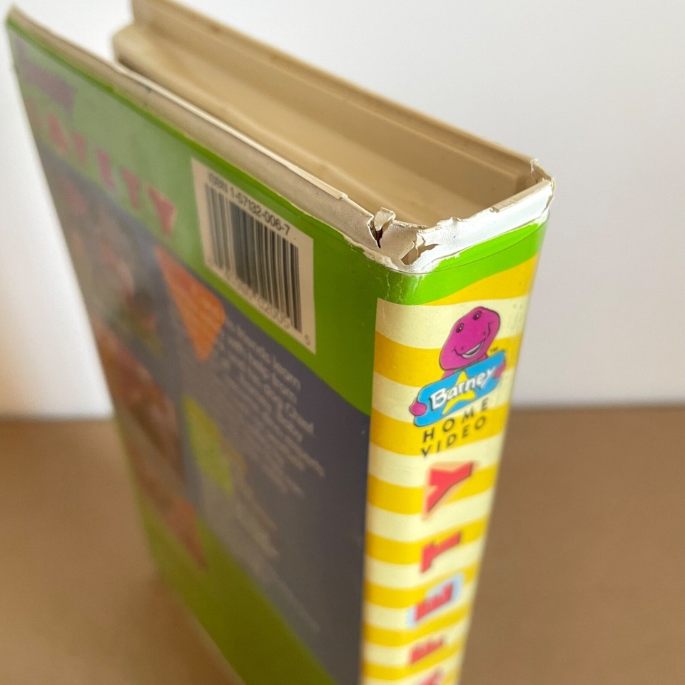 Barney Safety VHS Video Tape 1995 Sing-Along Song, Clamshell Review ...