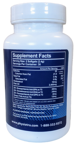 PHYSIO OMEGA Tru DPA DHA EPA Eye Brain Joint Heart Cardiovascular PhysioTru Tru | eBay