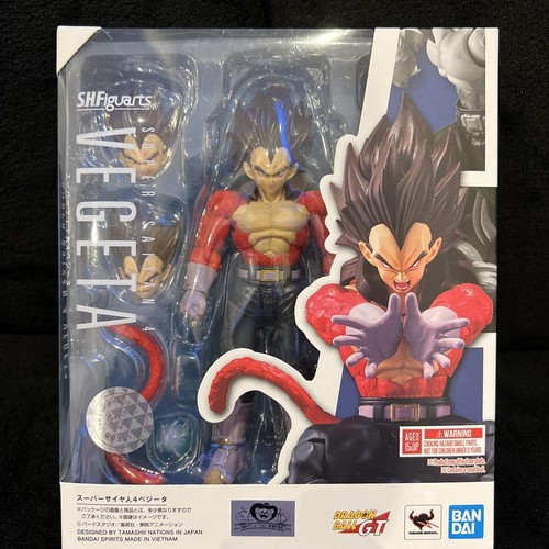 Bandai S.H.Figuarts Super Saiyan 4 Vegeta Dragon Ball GT Action Figure ...