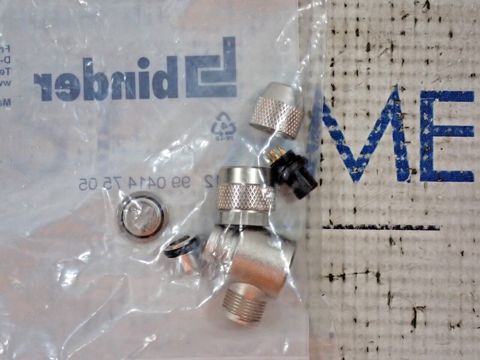 NEW Binder 712 9904147505 Cable Plug Connector 3410140791 | eBay