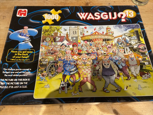 Wasgij ? Original No. 13 Calendar Gals 1000 PCE Jigsaw Puzzle Complete ...