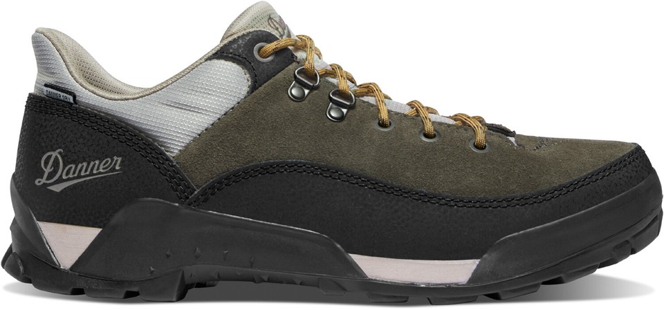 Danner Mens Panorama Low 4in Black Olive Suede Hiking Shoes | eBay