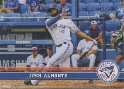 2017 Dunedin Blue Jays Josh Almonte RC Rookie Toronto | eBay