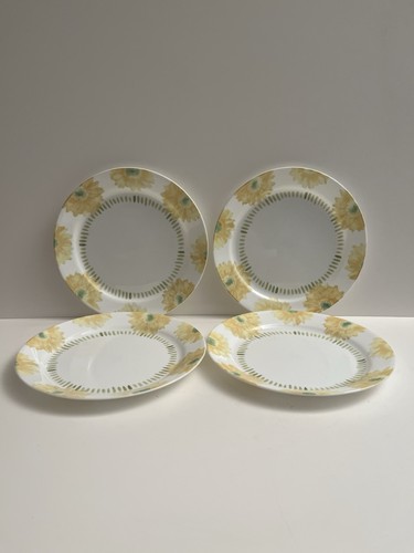 4 Vintage Corning SUNFLOWERS Corelle Retired Pattern Before Sunsations ...