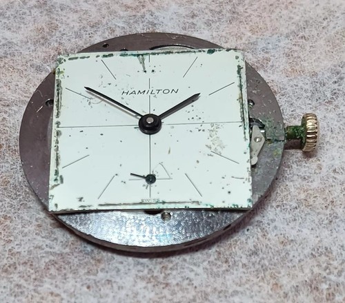 Hamilton Swiss 687 Movement For Parts Or Restoration. | eBay