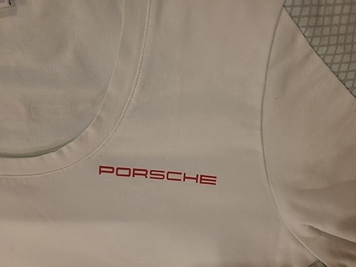 Porsche Drivers Selection Women’s White Logo Shirt Racing Sz S Ltd Edition Mint | eBay