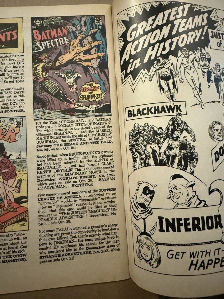 BATMAN #197, DC COMICS, POISON IVY, CATWOMAN, BATGIRL, SILVER AGE, F/VF ...