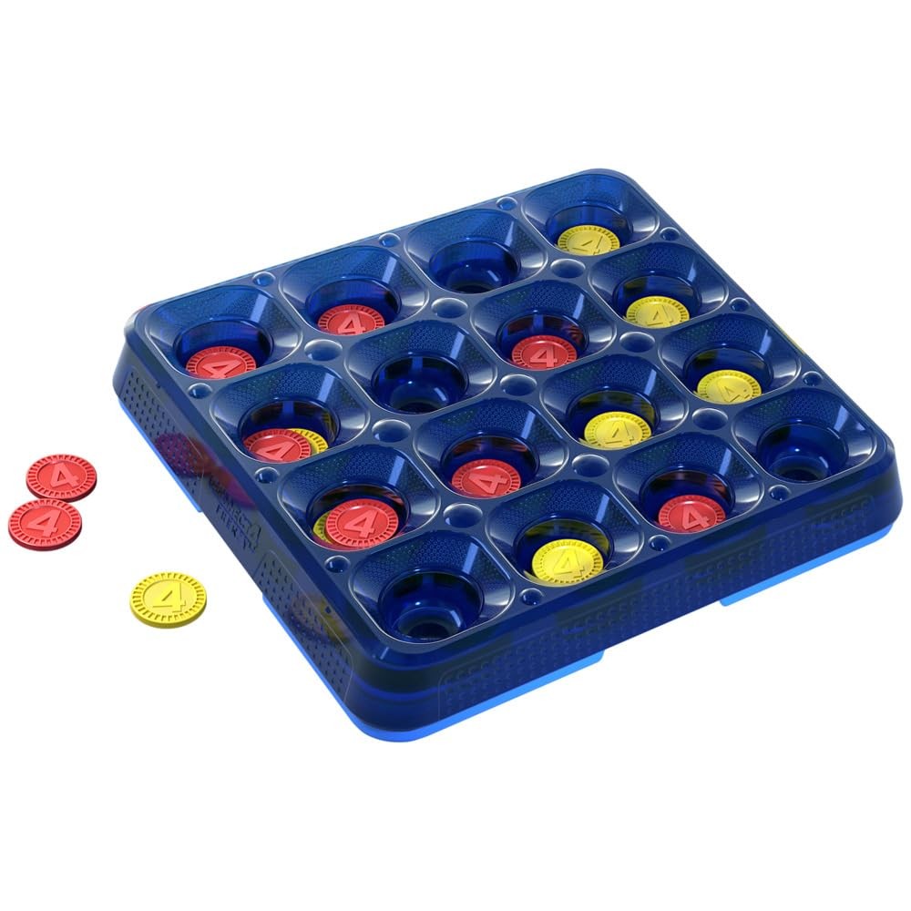 Hasbro Connect 4 Frenzy Classic Board Game Bounce Your Discs 4 in a Row ...