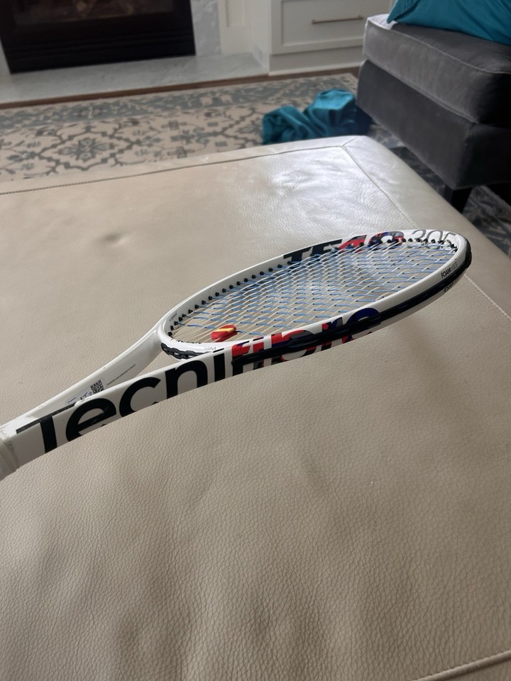 Tecnifibre TF40 305 4 1/4 Tennis Racket 16x19 98" STRUNG Very Good ...