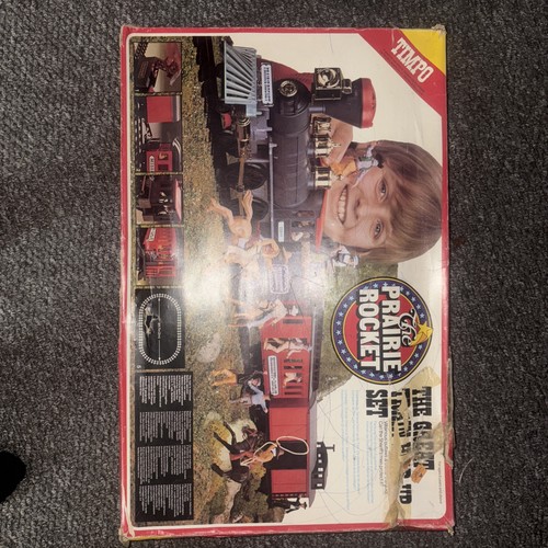 Vintage Timpo Prairie Rocket The Great Train Hold-Up Train Set Parts W ...
