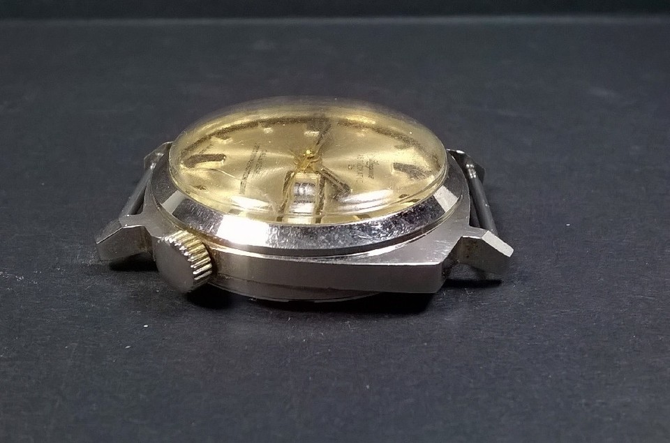 VINTAGE WRIST WATCH LONGUNE DAY DATE ASTROMATIC 25 WATCH (VIDEO) READ ...