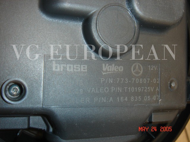 Genuine OEM HVAC Blower Motor for MERCEDES 1648350507 for sale online ...