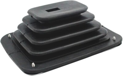 Universal Small Rubber Shifter Boot Kit with Chrome Plate – Fits GM350 ...