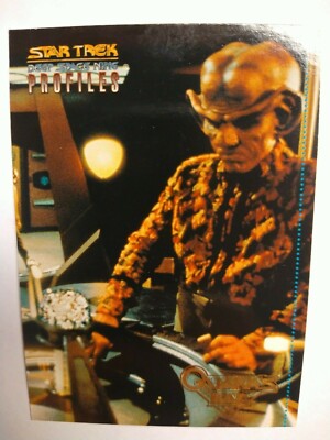 STAR TREK DEEP SPACE NINE PROFILES QUARK'S QUIPS INSERT CARD 8 NEW ...