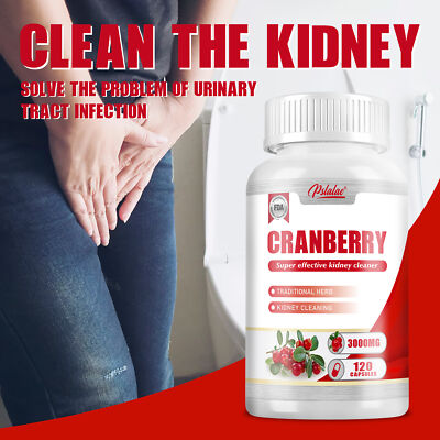Cranberry 30000mg-Urinary Tract,Bladder Control,Cleanse&Detox,Kidney ...