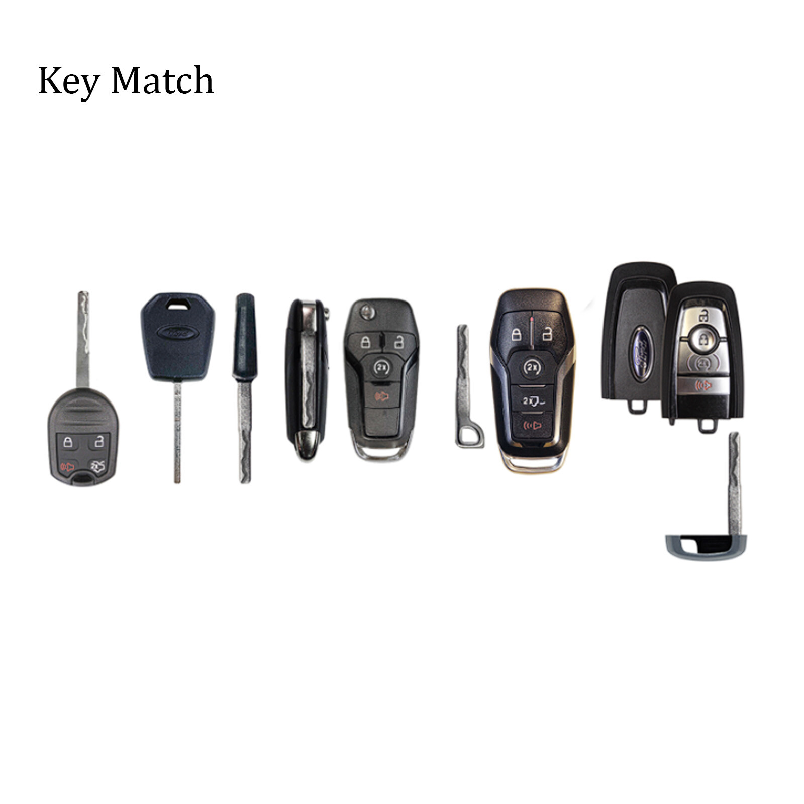 BOLT One-Key 5/8" Receiver Lock for Ford Lincoln Mercury Center Cut ...