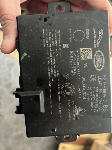 2020 LAND ROVER EVOQUE DISCO DEFENDER KEYLESS ENTRY ECU MODULE ...
