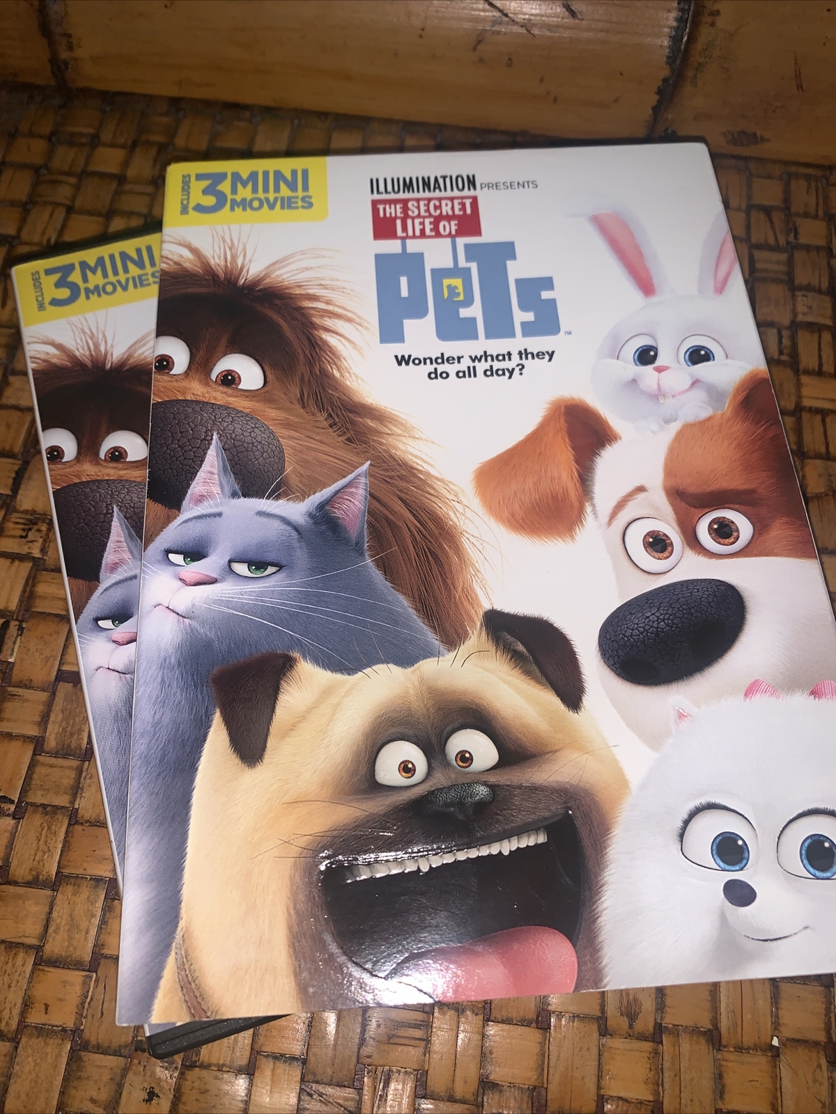 The Secret Life of Pets DVD Louis C.K. 3 Mini Movies 25192317170| eBay