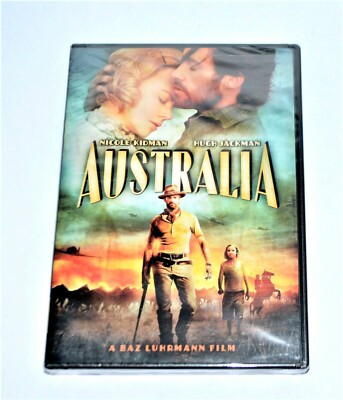 Australia Movie DVD NEW ORIGINAL SEAL Hugh Jackman Nicole Kidman ...