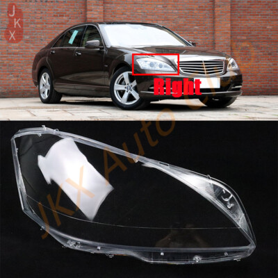 For Mercedes-Benz S-Class W221 2010-2013 Right Headlights Lens Lamp ...