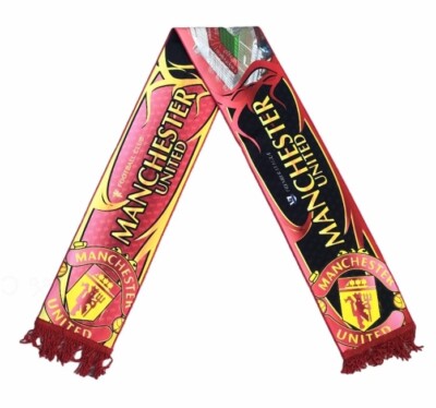 Manchester United Official Supporters Scarf- Premier League - Champions ...