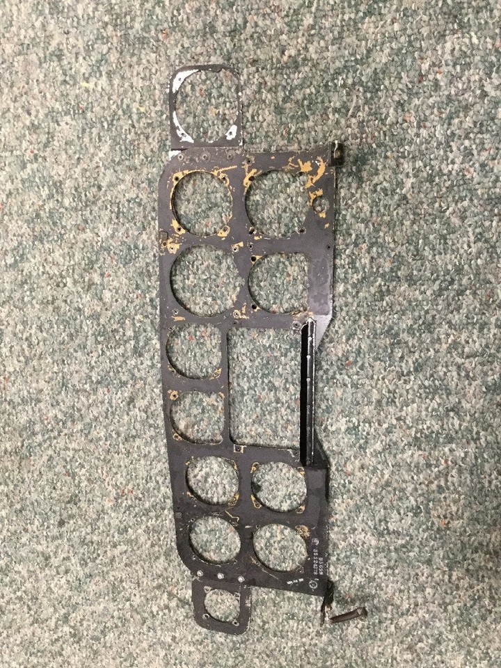 Beechcraft Bonanza Shock Mounted Instrument Panel P/N 35-324166-10 | eBay