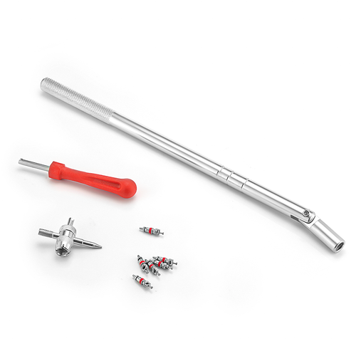 Valve Stem Installer Chrome Tool Puller Car Tire Plug Core Remover M | eBay