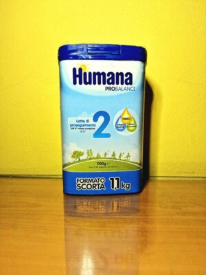 Humana Probalance Latte 2, 1100g (1,1 kg) - Formula per Bambini 6-12 ...