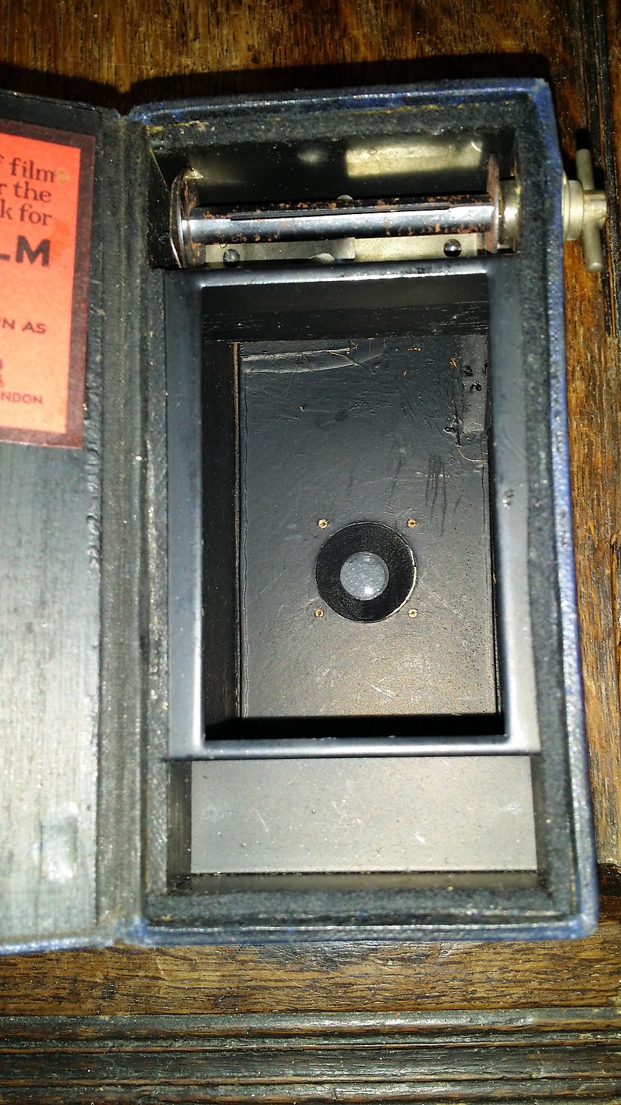 VINTAGE BLUE ENSIGN HOUGHTON BUTCHER BOX CAMERA E29 - 1924-32 - GOOD CONDITION | eBay UK