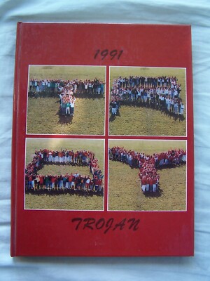 1991 TROY HIGH SCHOOL YEARBOOK TROY, OHIO TROJAN UNMARKED! | eBay