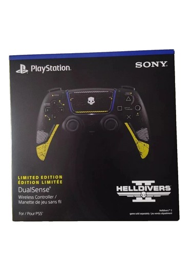 Helldivers 2 DualSense Wireless Controller PS5 Limited Edition New And ...