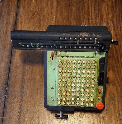 Vintage Monroe Mechanical Calculator Adding Machine Untested | eBay