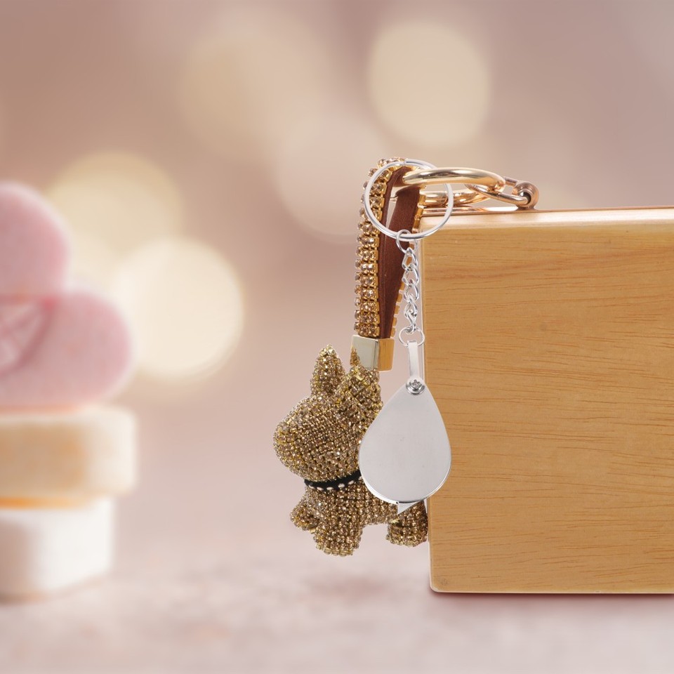 Portable Mini Foldable Magnifier Keychain 15X High Definition Optical ...