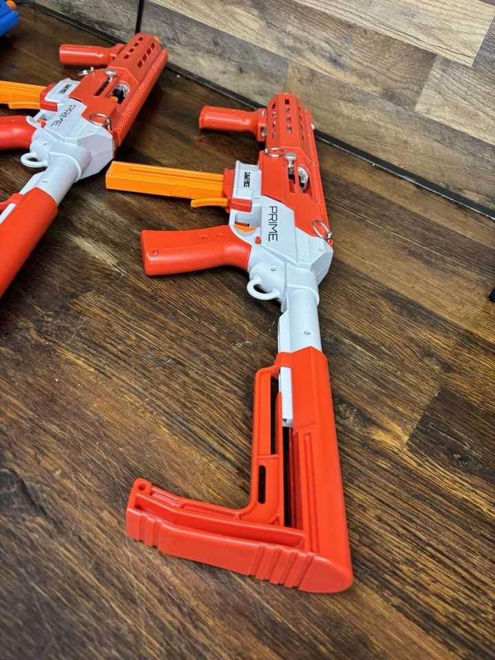 LOT OF 3 Game Face Prime GFJBR Spring Powered Foam Dart Blaster USED | eBay