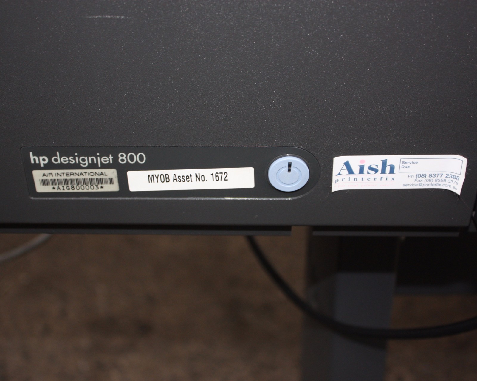 HP DesignJet 800 C7780B HP800 Plotter 42" 1m wide printer - ADELAIDE ...