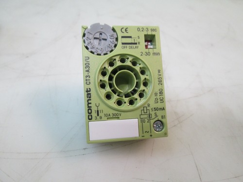 COMAT RELECO CUBE TIMER MULTICOMAT CT3-A30/U UC180-265V NEW FREE ...