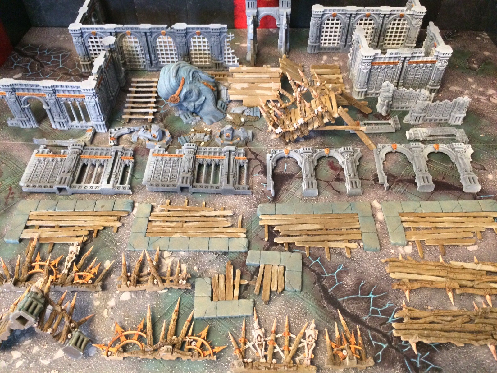 WARCRY Painted COMMISSION Starter Set Terrain AOS Age Sigmar Warhammer ...