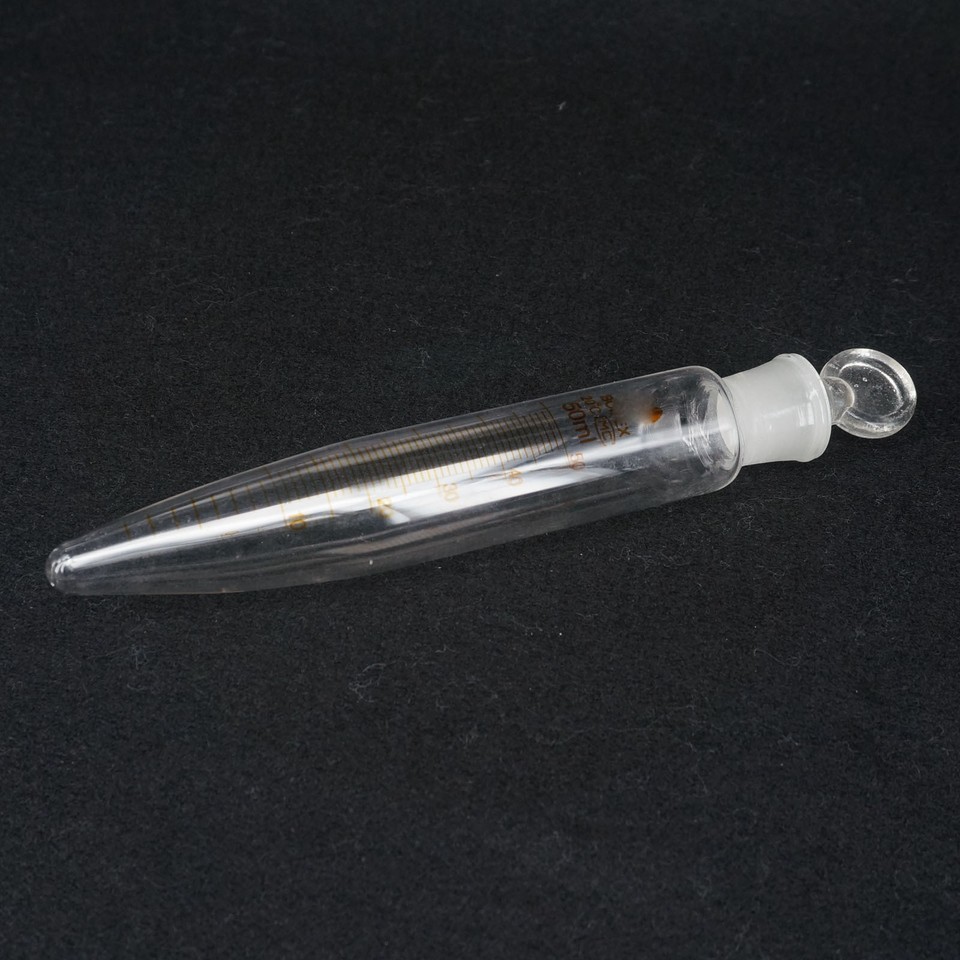 5-100ml Lab Glass Conical Bottom Centrifuge Tube Scaled With Stopper ...