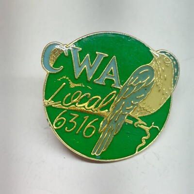 CWA Local 6316 Lapel Pin Pinback | eBay