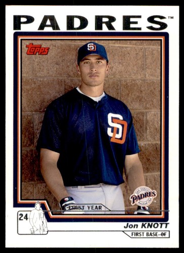 2004 TOPPS JON KNOTT RC SAN DIEGO PADRES #309 | eBay