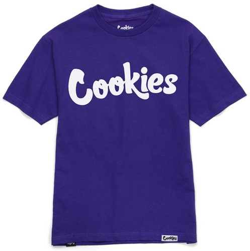 NWT Berner Cookies Clothing SF Original Logo Purple/White Tee | eBay