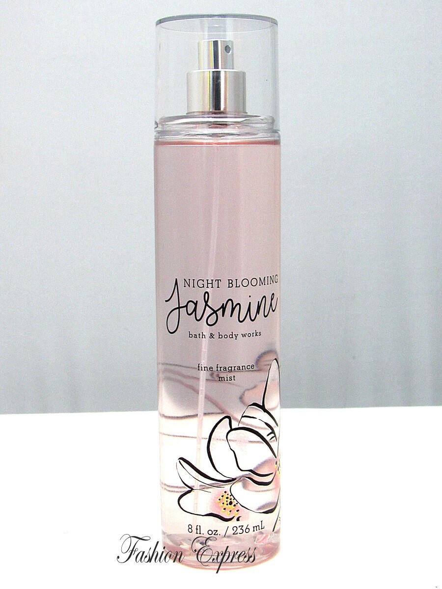 BATH & BODY WORKS NIGHT BLOOMING JASMINE BODY MIST SPRAY 8 FL OZ | eBay