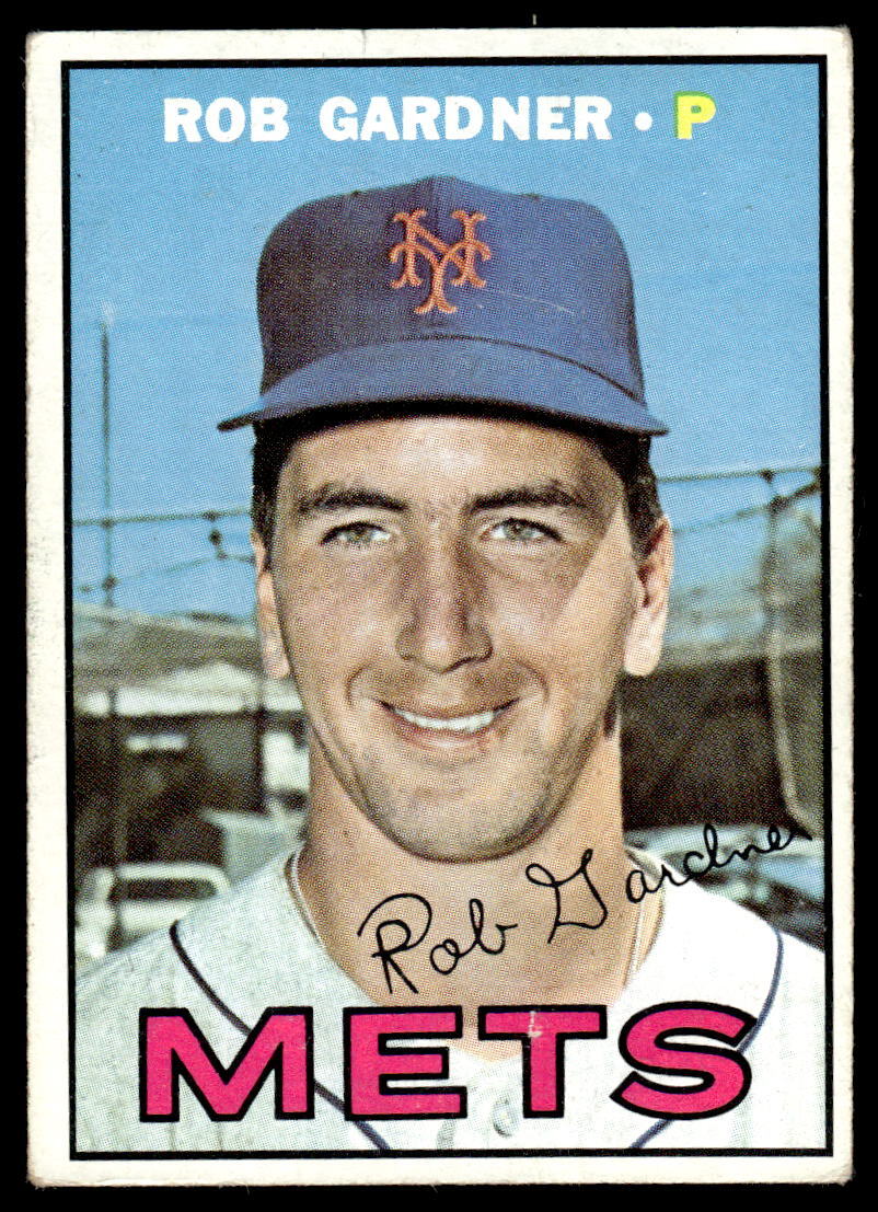 1967 Topps Rob Gardner #217 New York Mets Baseball Card | eBay