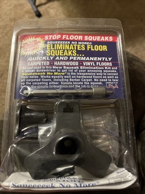SQUEEEK NO MORE Screw Kit Stops Repairs Eliminates Floor Squeaks ...
