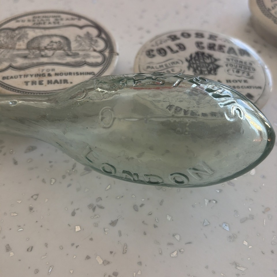 RARE MINIATURE HAMILTON TORPEDO BOTTLE JAMES LEWIS POSS PERFUME | eBay