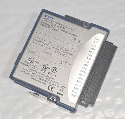 National Instruments NI 9264 cDAQ Analog Output Module Spring Terminal ...