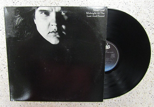 VINYL RECORD ALBUM,MEAT LOAF-MIDNIGHT AT THE LOST AND FOUND,FE-38444 ...